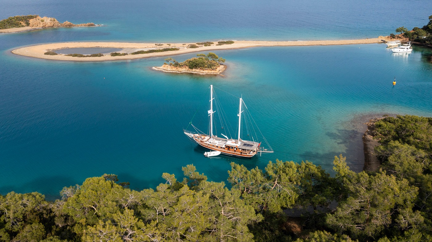 Yachting Route in Turkey - From Gocek to Gocek via Kekova | Contact Yachts
