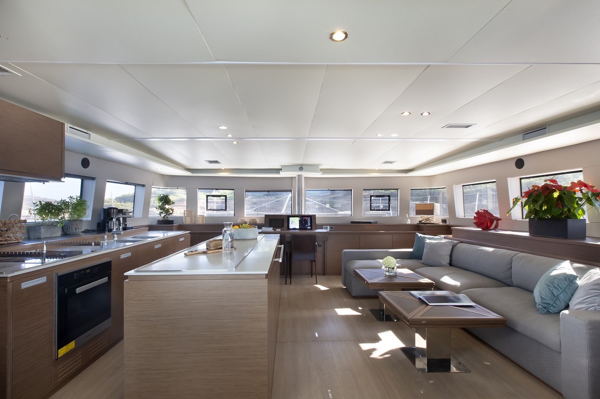 Private Catamaran Charter in Greece - PHANTOM Lagoon with 5 Cabins | Contact Yachts