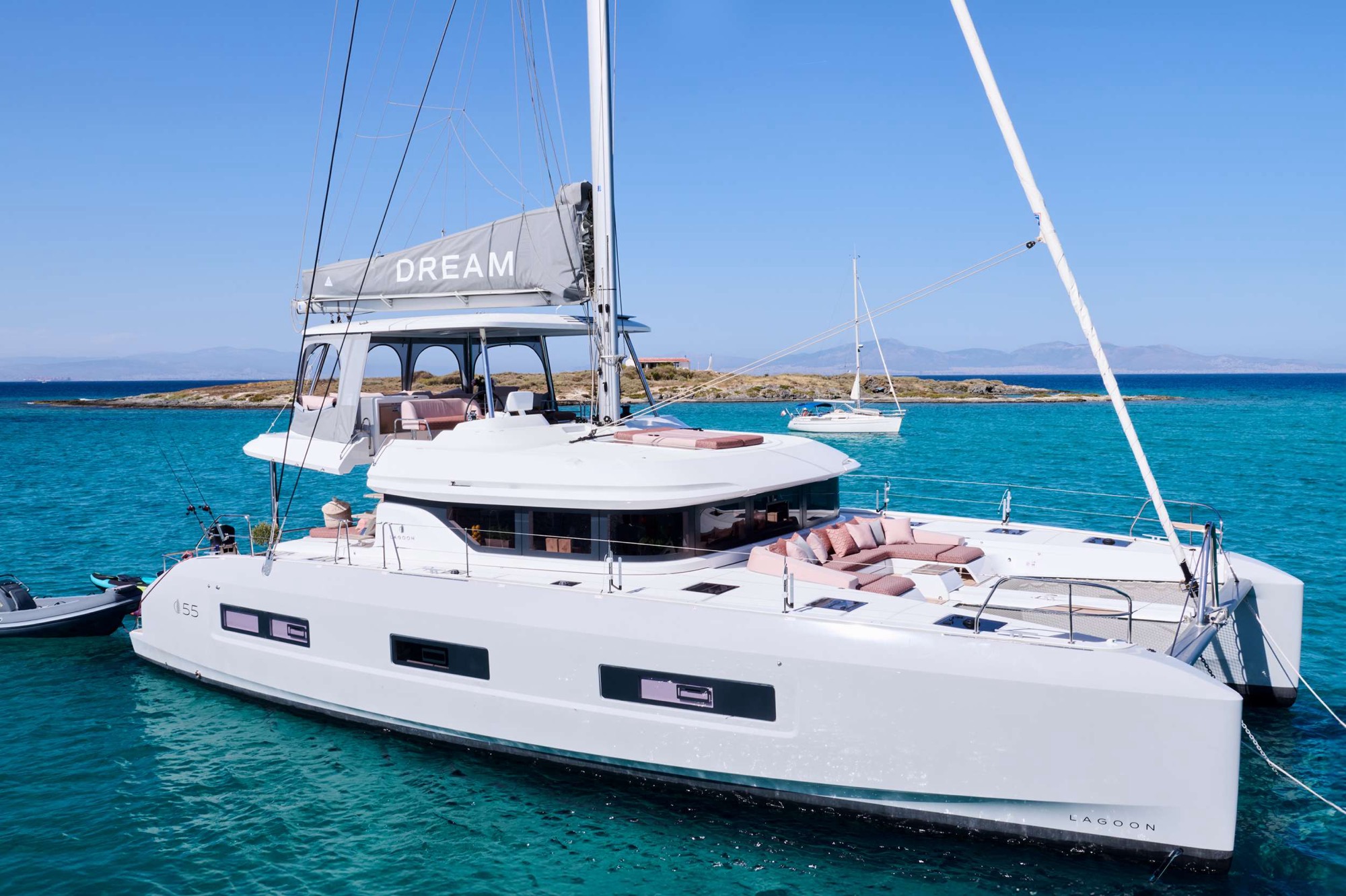 DREAM Catamaran Charter Greek Islands | Crewed Luxury Yacht